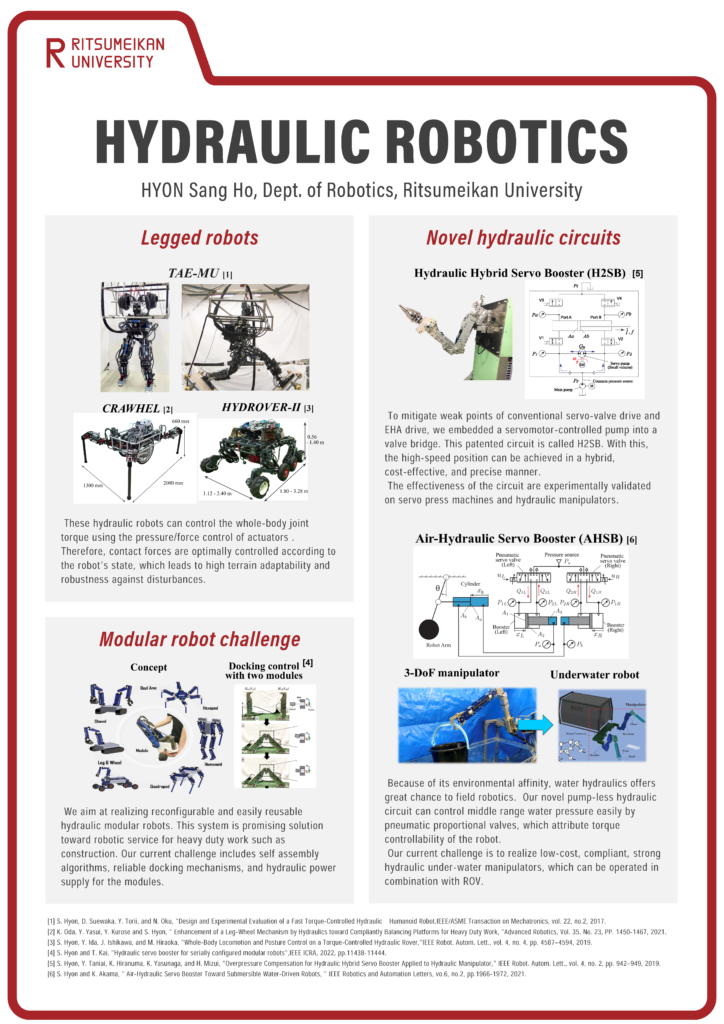 IROS 2022 Exhibition | Ritsumeikan Robotics Research Center