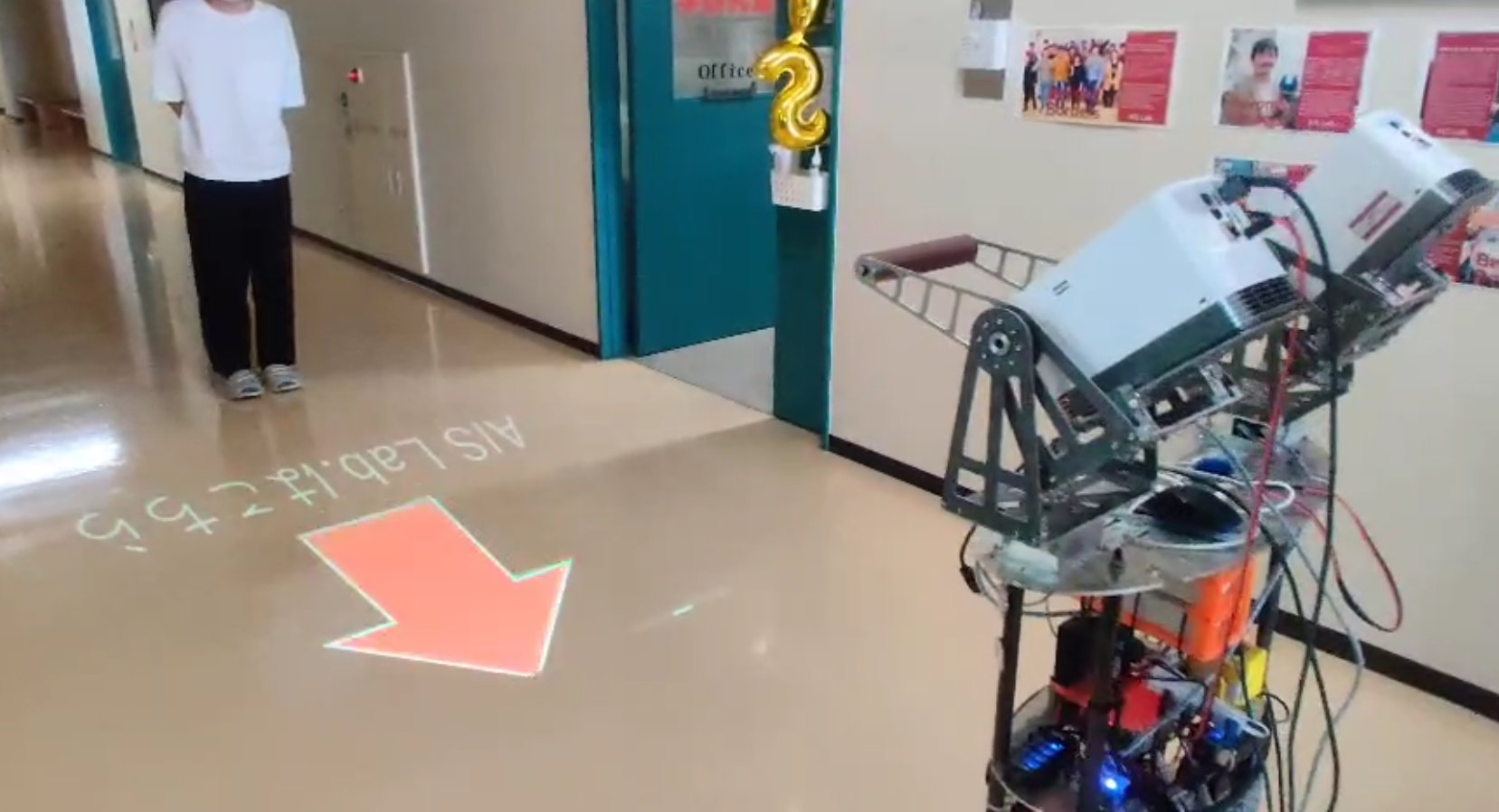 Mobile Robot for Visual Information Support Services | Ritsumeikan ...