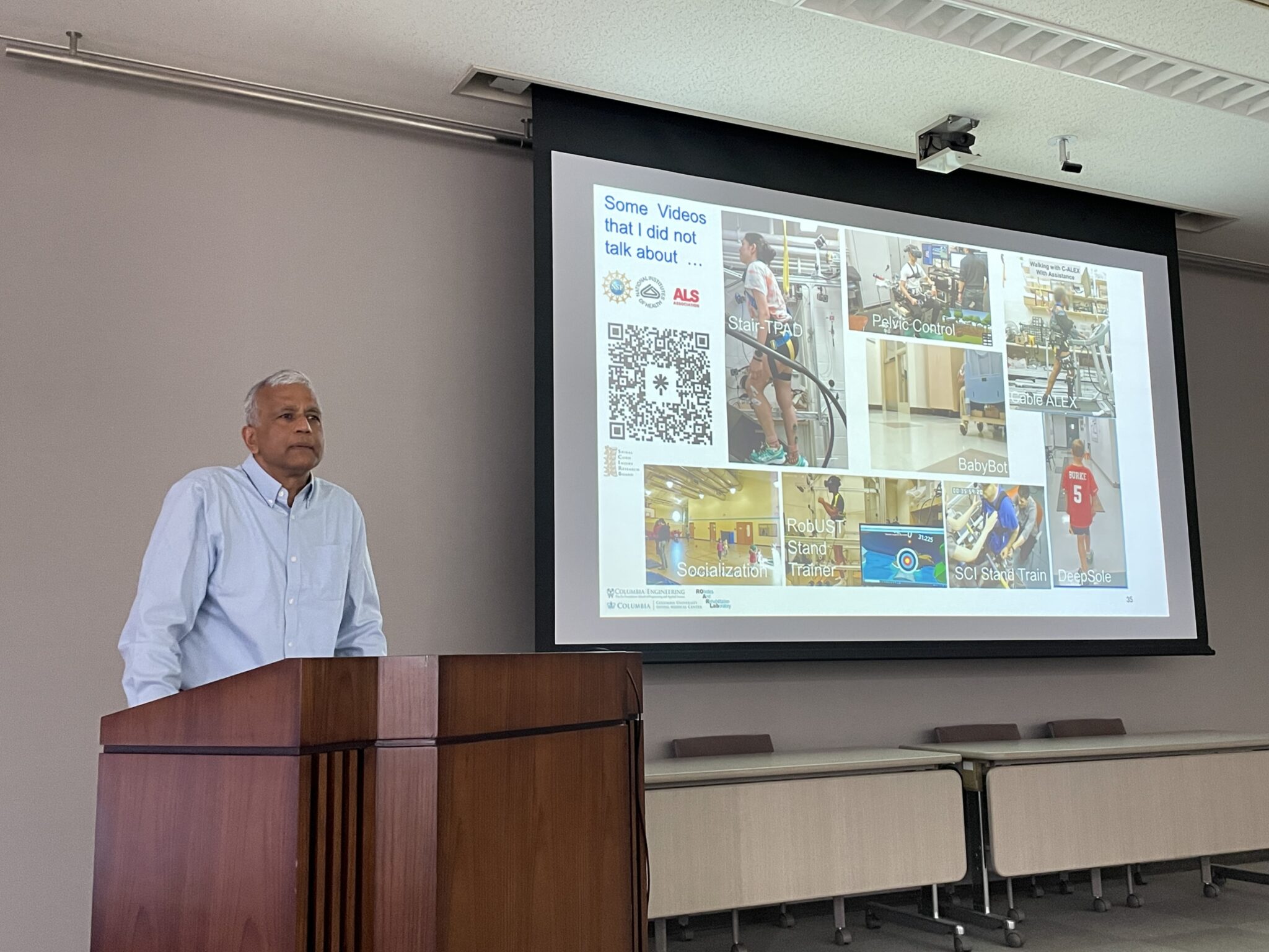 Professor Sunil K. Agrawal Lecture | Ritsumeikan Robotics Research Center